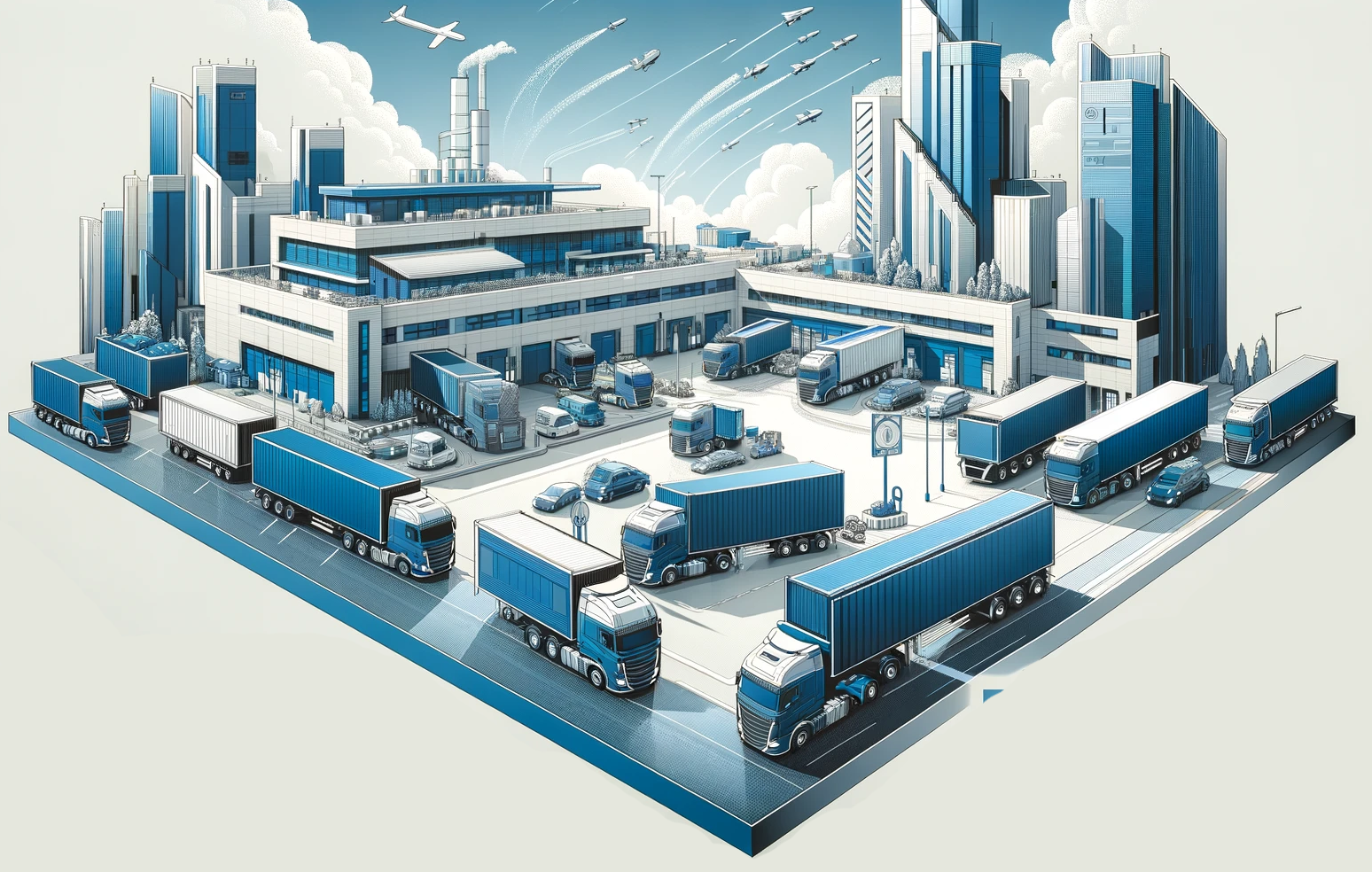 Order professional waste transport in Europe